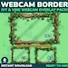 Webcam Border Twitch Ivy Webcam Overlays Green Plants Vines Forest Cozy ...