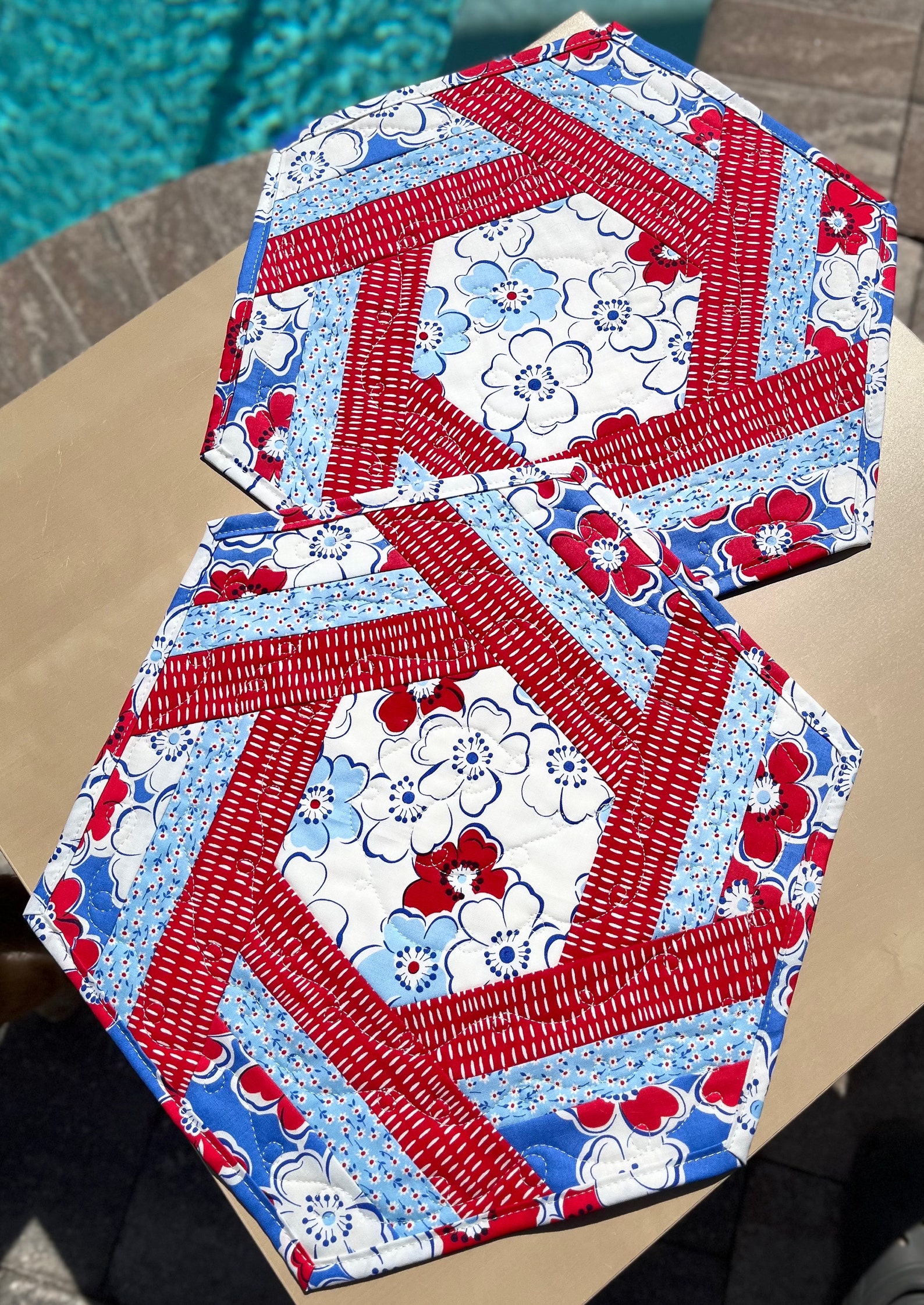 Quilted Table Topper - Etsy