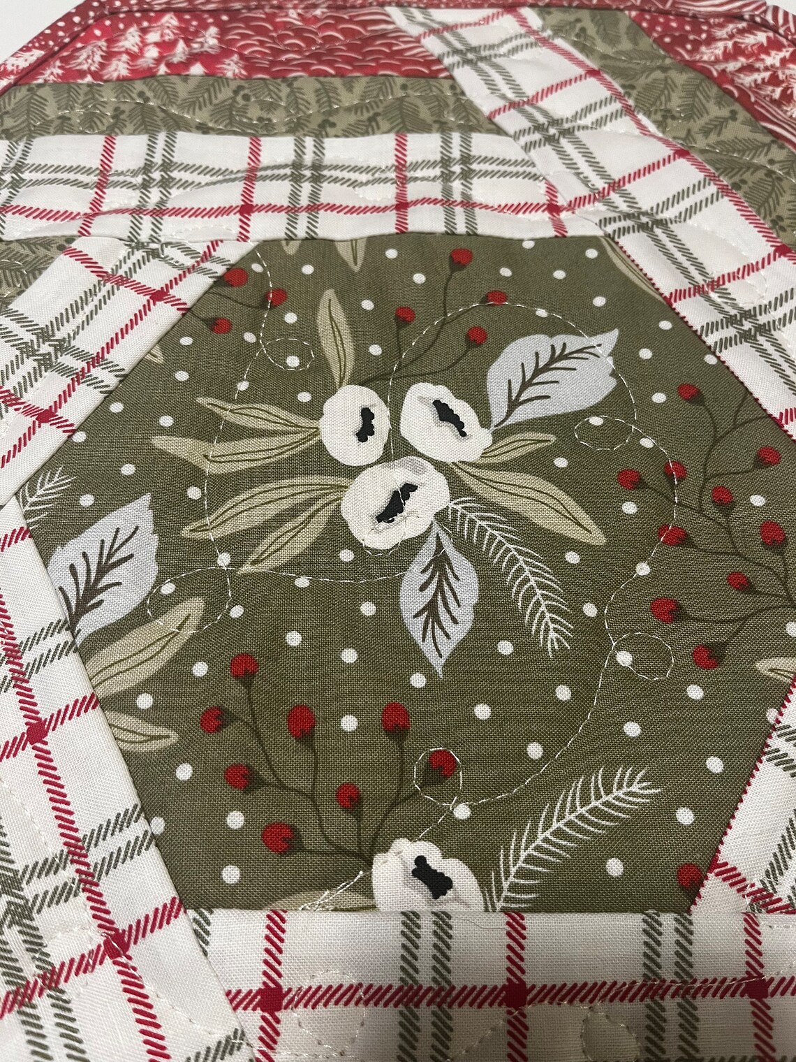 Quilted Table Topper - Etsy
