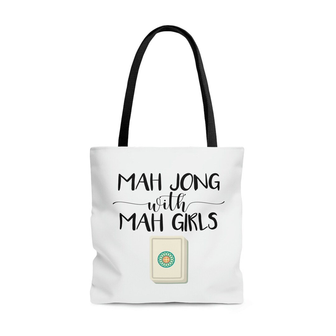 Mah Jong With Mah Girls Tote Bag - Etsy