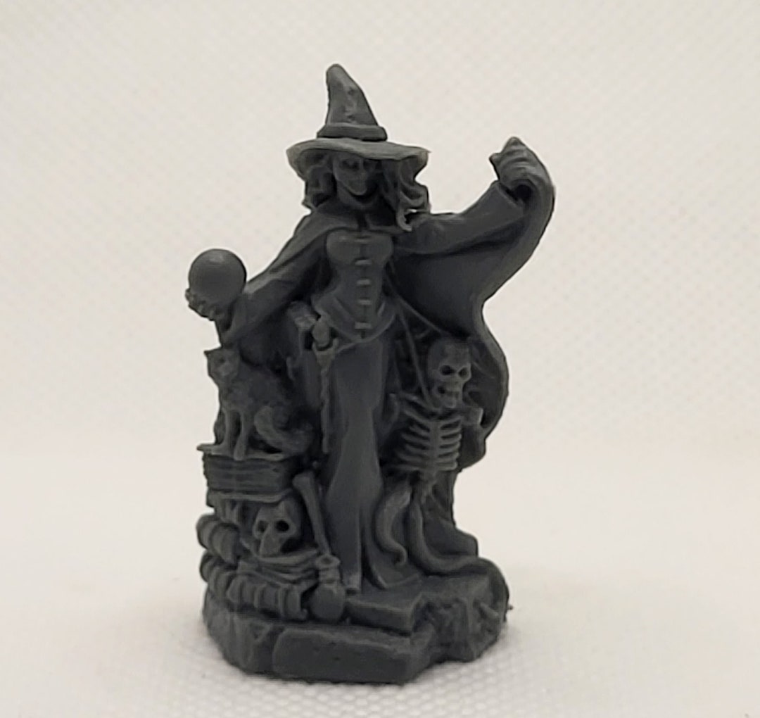 Custom Painted Witch/sorcerer/wizard for Dnd Pathfinder TTRPG - Etsy