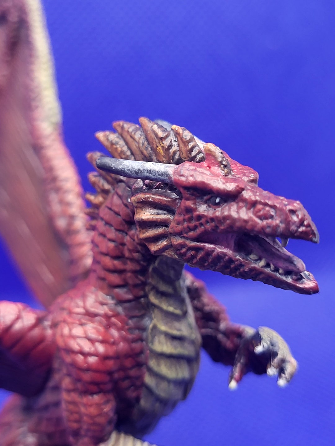 Young Red Dragon Miniature for Dnd, Pathfinder, Ttrpg - Etsy