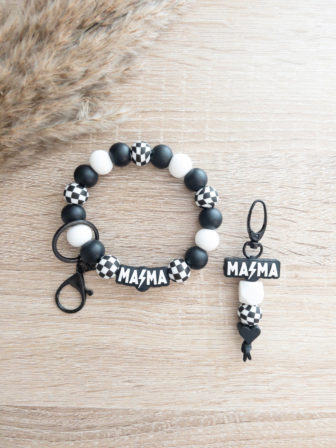 Mama Keychain Mama Wristlets Silicone Wristlets Silicone Keychains ...