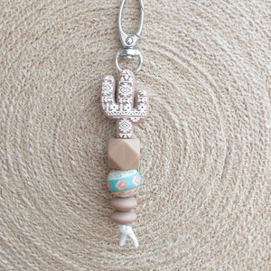 Cactus Keychain | Aztec Keychains | Keychains | Bright Colored ...