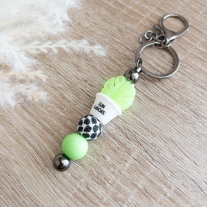 Plant Keychains | Monstera Plants | Fun Keychains | Summer Keychains ...
