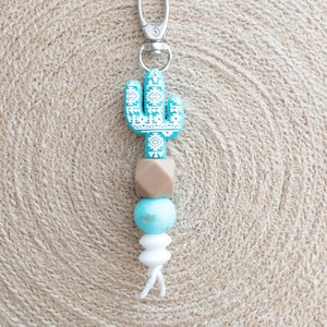 Cactus Keychain | Aztec Keychains | Keychains | Bright Colored ...