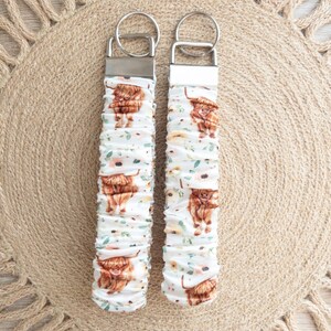 Scrunchy Wristlet | Scrunchy Keychains | Satin Scrunchy Keychain ...