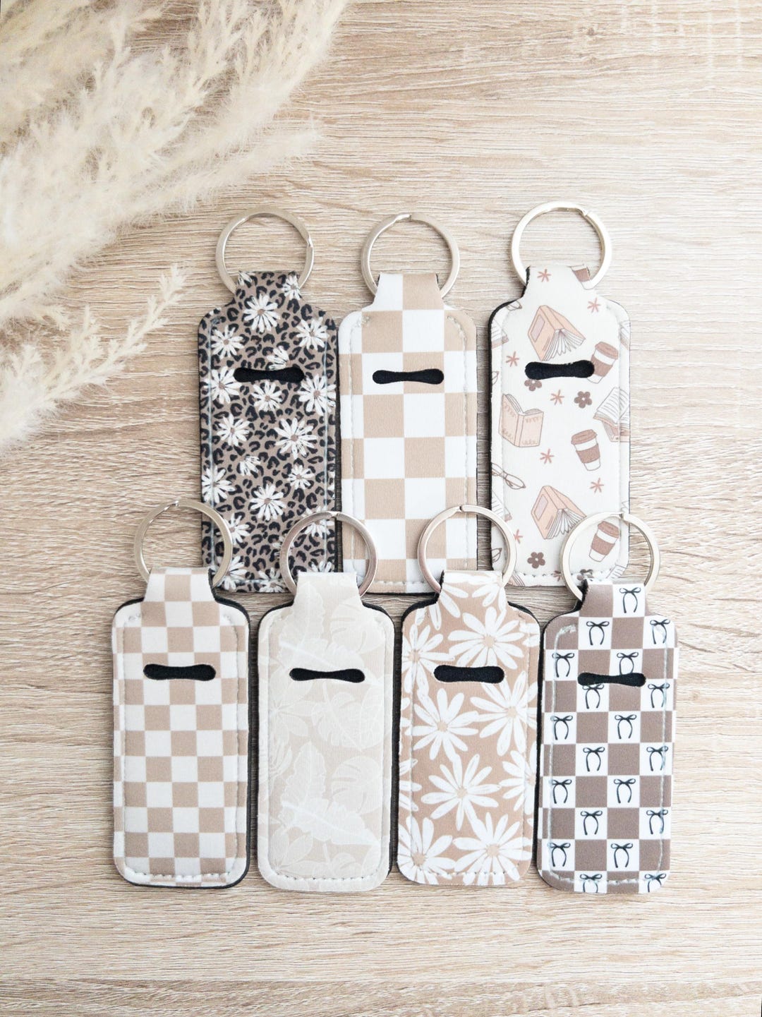 Chapstick Holder Keychain | Chapstick Keychain | Lip Balm Keychain ...