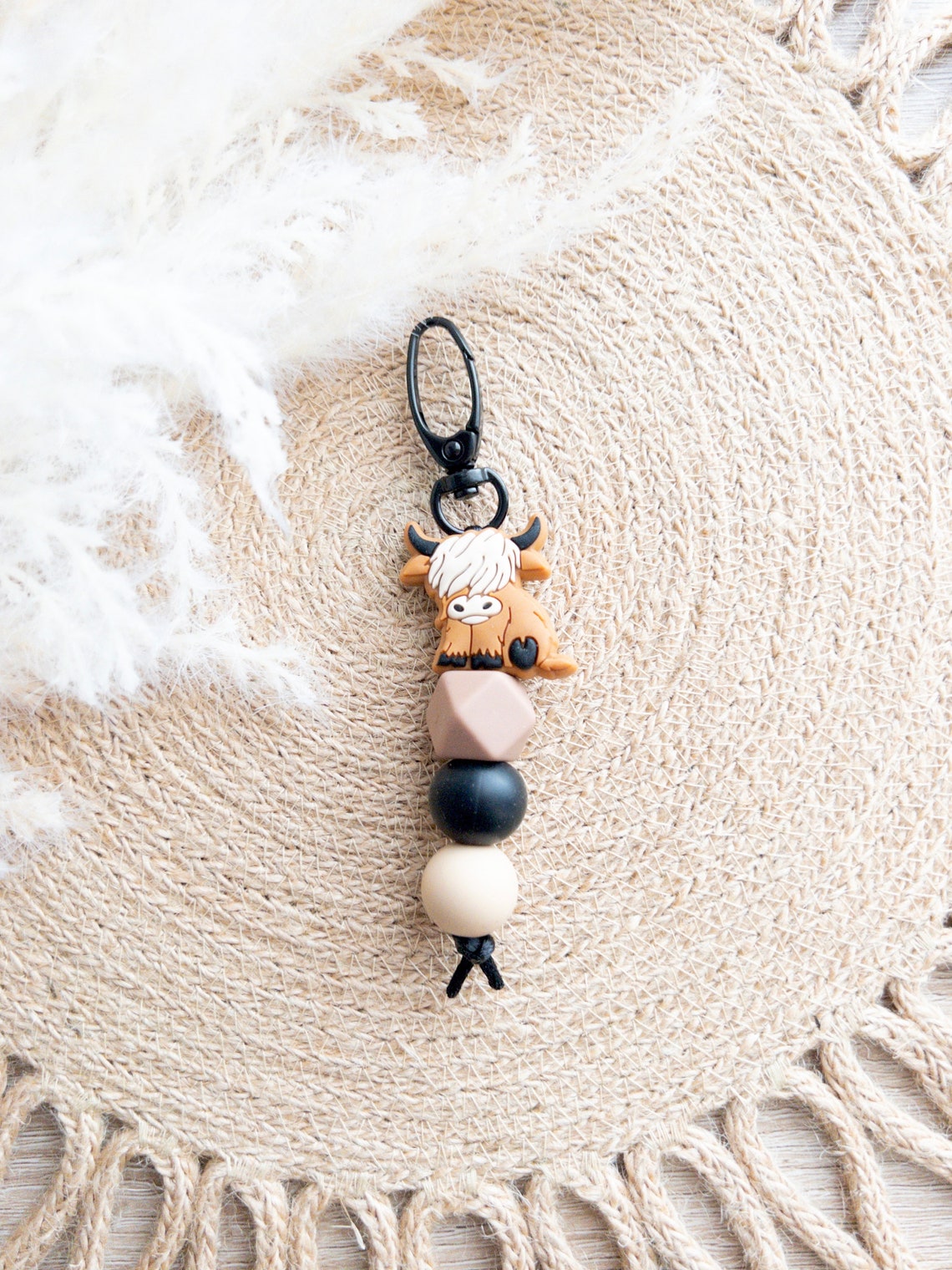 Highland Cow Keychains Highland Cow Keychains Farm Girl - Etsy