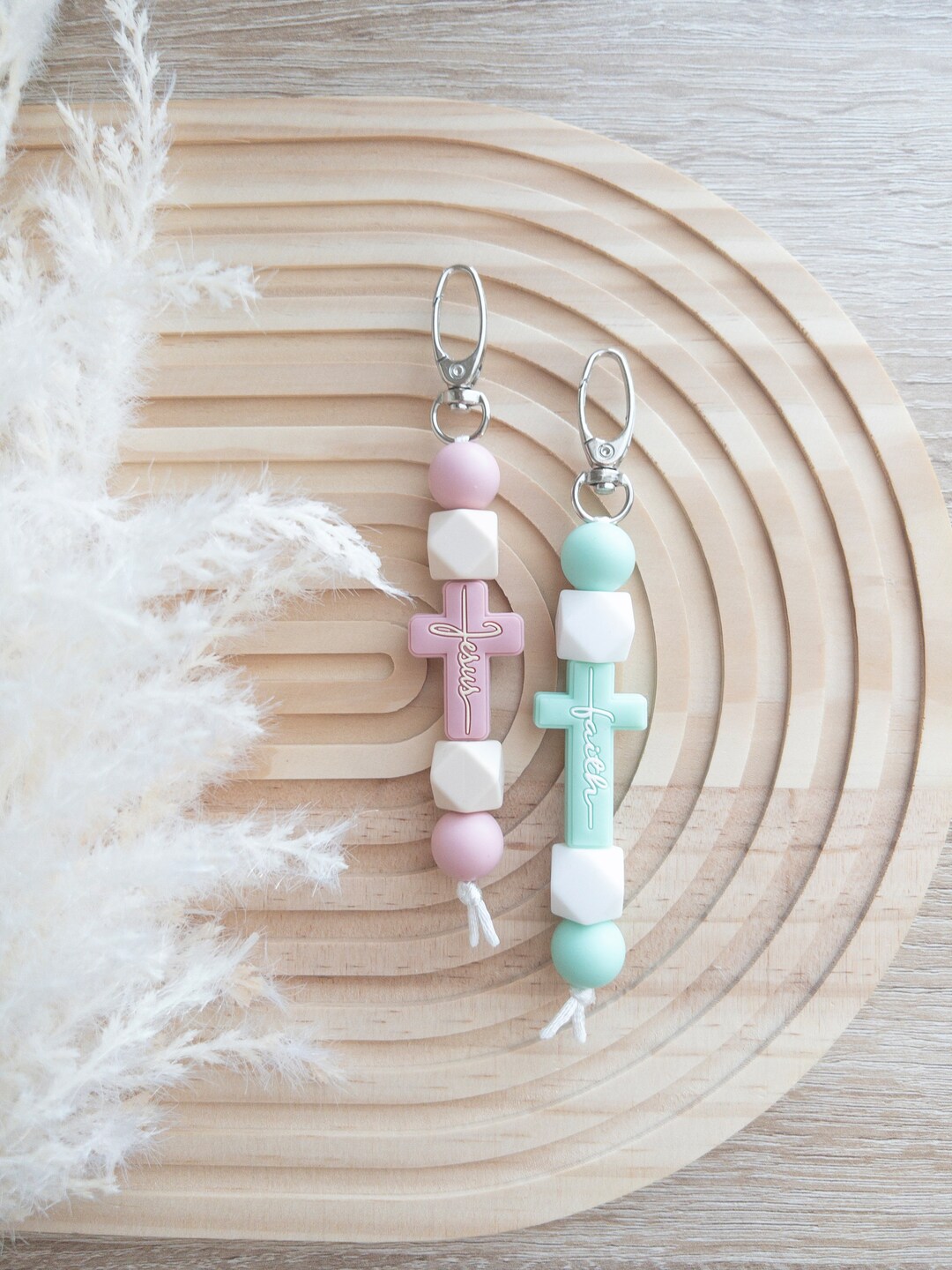 Faith Keychains | Cross Keychains | Spiritual Keychains | Keychains ...