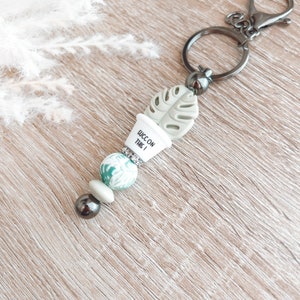 Plant Keychains | Monstera Plants | Fun Keychains | Summer Keychains ...