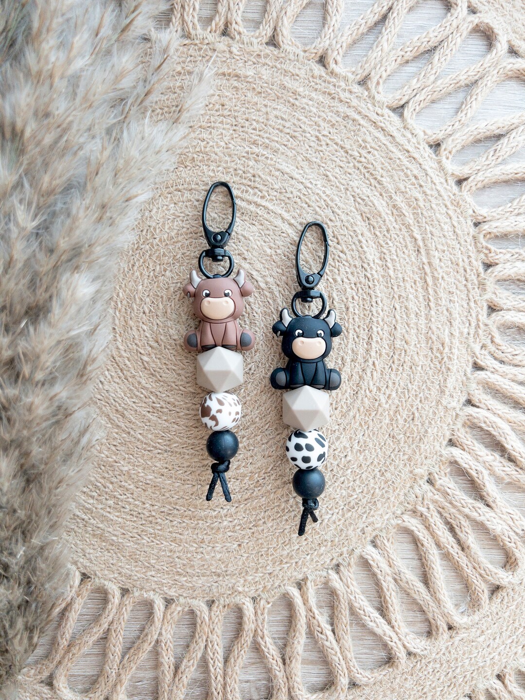 Bull Keychains | Keychains | Cow Keychains | Fun Keychains | Silicone ...