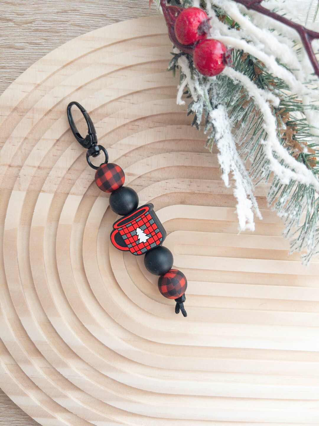 Christmas Keychains | Hot Cocoa | Holiday Gifts | Silicone Keychains ...