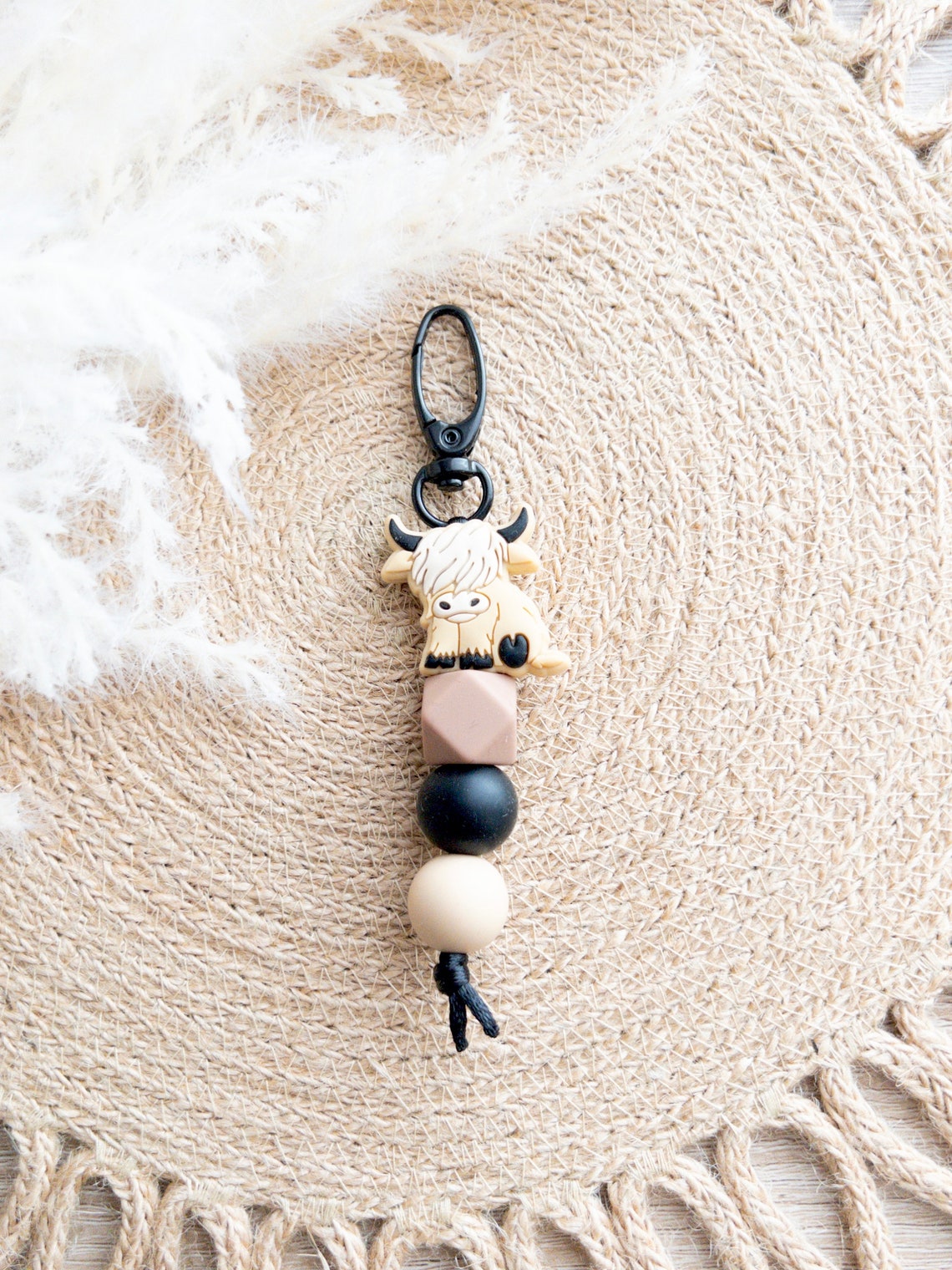 Highland Cow Keychains Highland Cow Keychains Farm Girl - Etsy