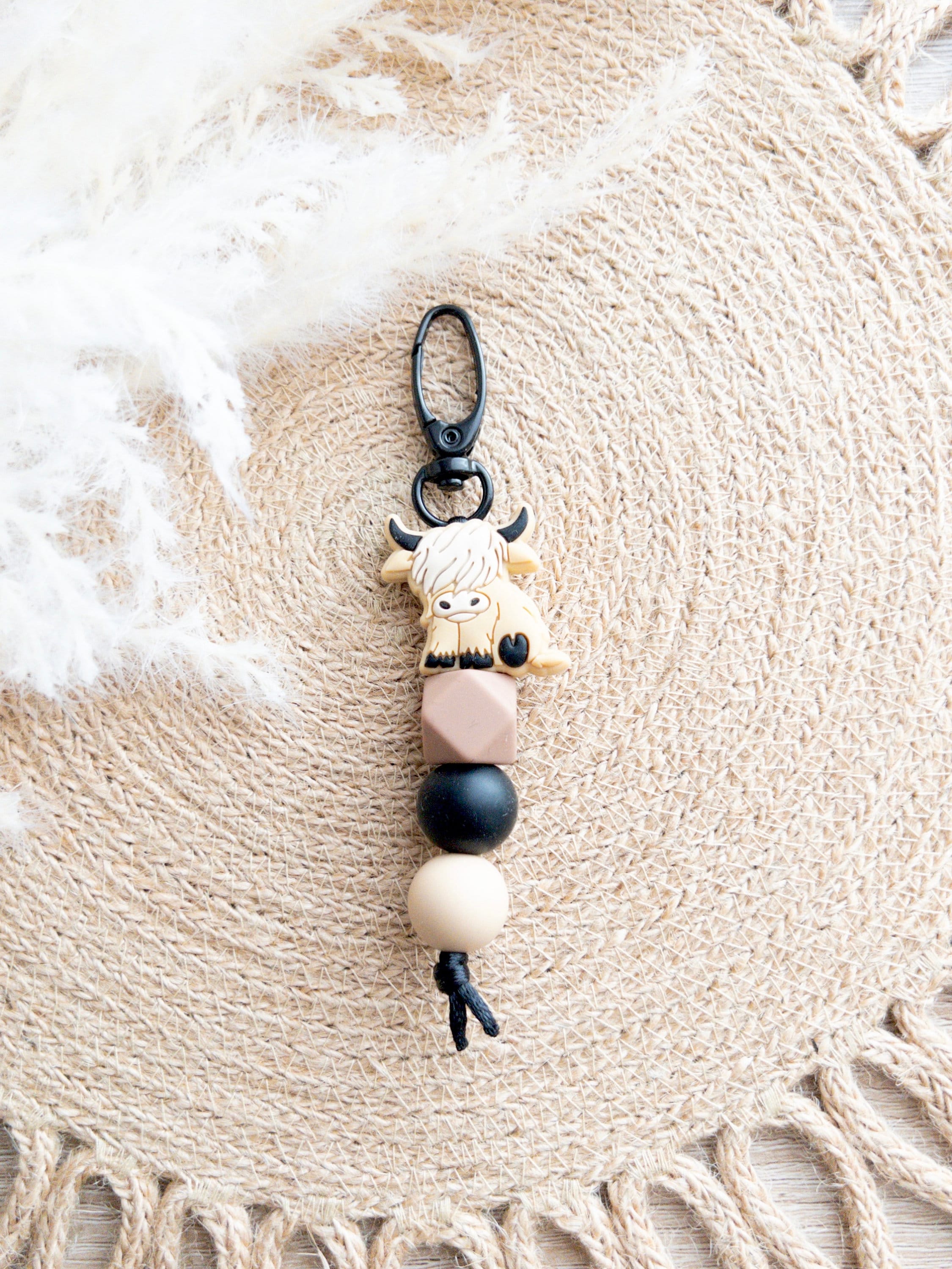 Highland Cow Keychains Highland Cow Keychains Farm Girl - Etsy