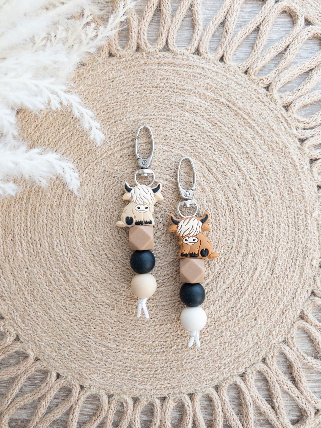Highland Cow | Keychains | Highland Cow Keychains | Farm Girl ...
