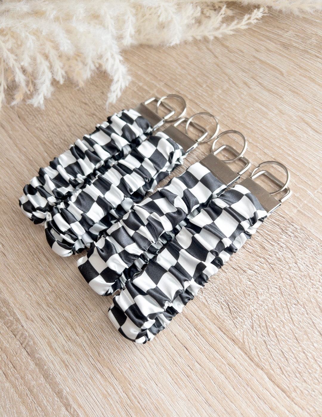 Scrunchy Keychain Scrunchy Key Ring Gifts for Her Satin Scrunchy ...