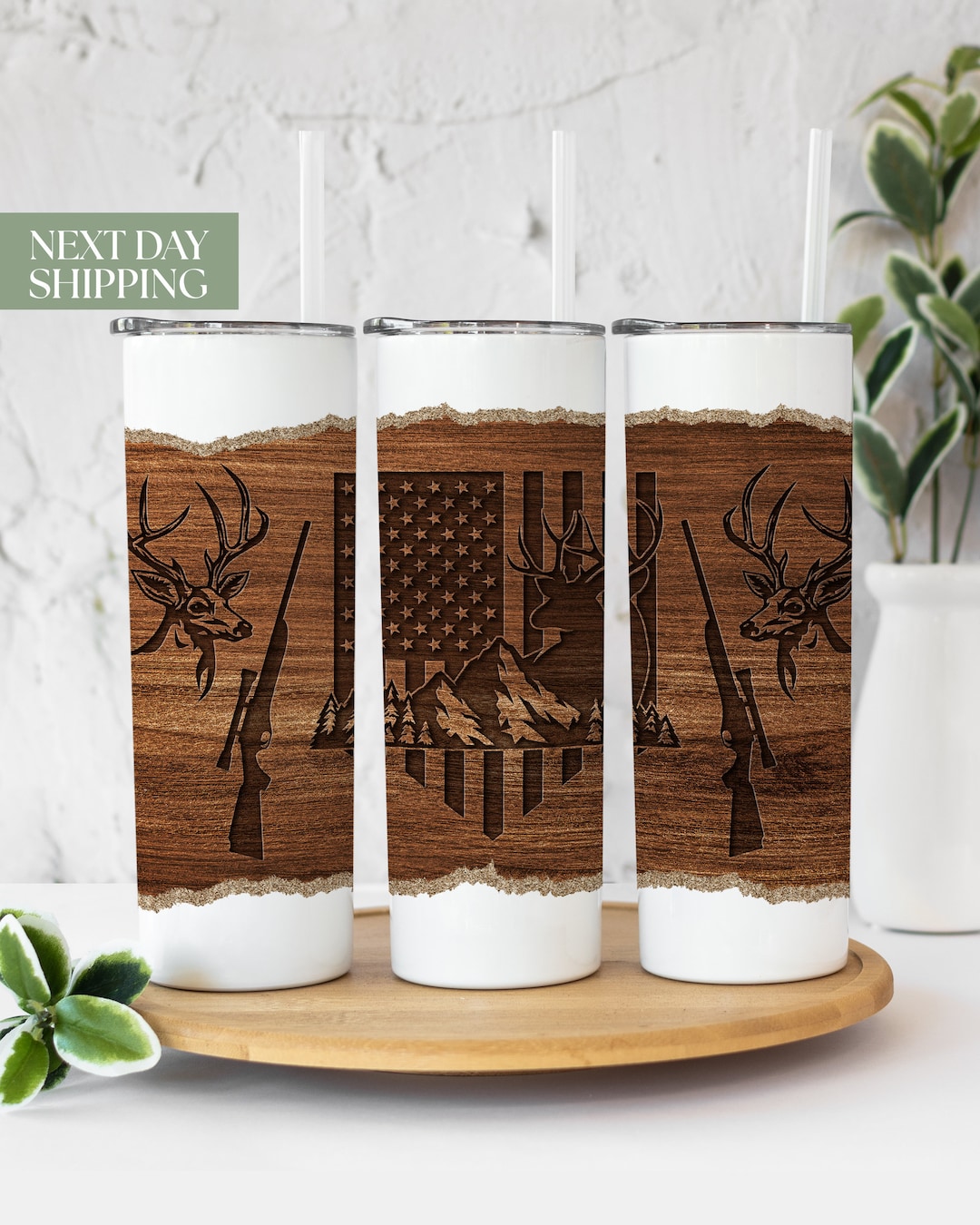 Deer Hunting Tumbler, Hunting Gifts for Men, Deer Hunting Gift, Hunting ...