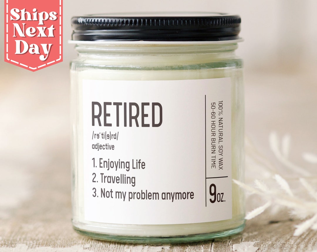 Retired Definition Funny Retirement Gift for Coworker - Funny ...