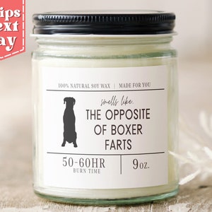 Smells Like the Opposite of Boxer Farts. Funny Boxer Dog Mom, Dad Gift ...