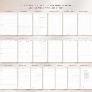 ADHD Student Planner, Digital Planner, Academic Planner 2025-2026, iPad ...