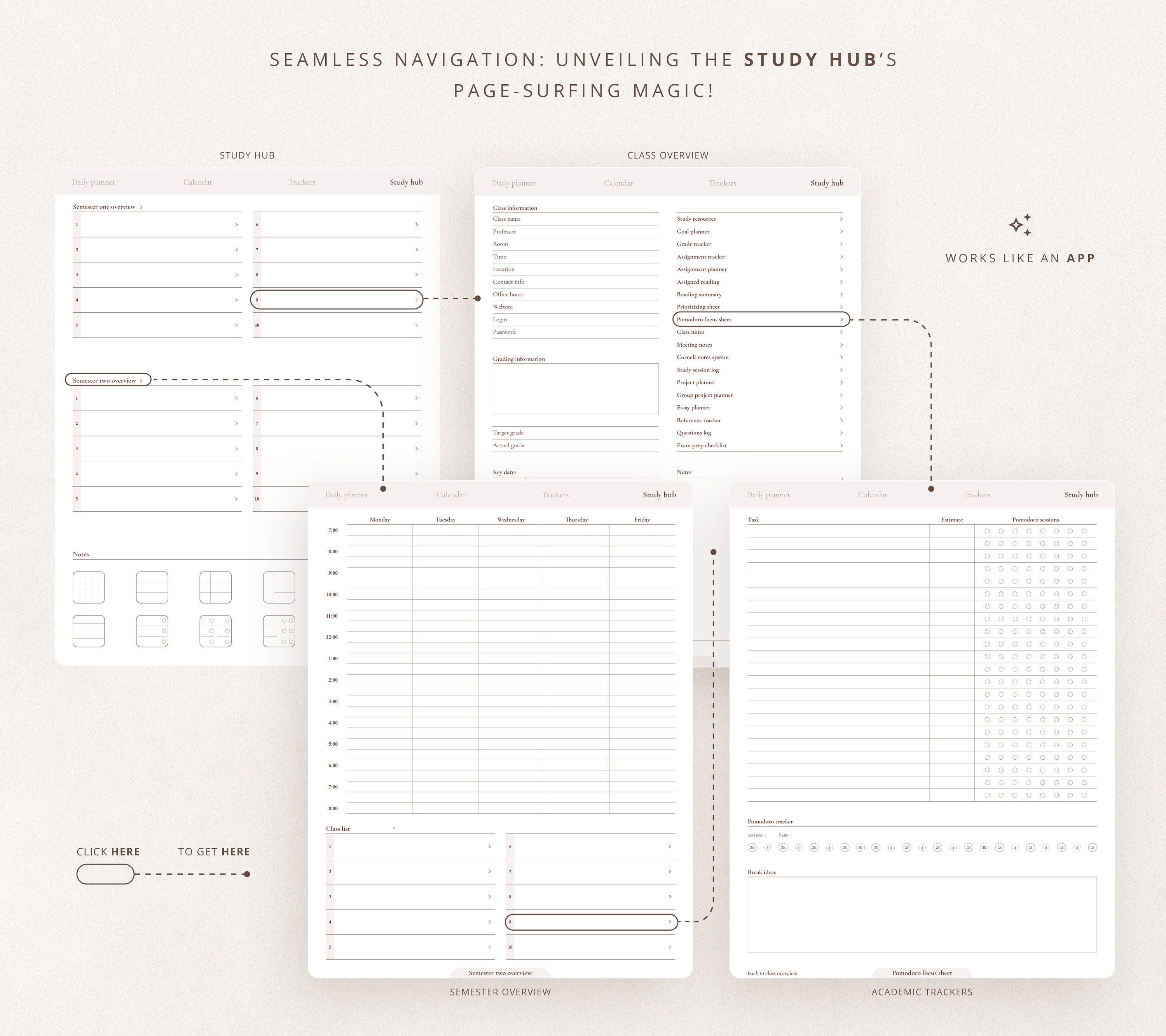 Digital Planner, Student Planner, Academic Planner 2025-2026, iPad ...