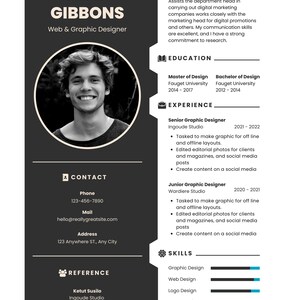 Unique Resume Template Bundle - 10 Variations! - Edgy, Professional ...
