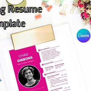 Unique Resume Template Bundle - 10 Variations! - Edgy, Professional ...