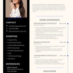 Resume Template Bundle - 10 Variations! - Resume, Elegant, Professional ...