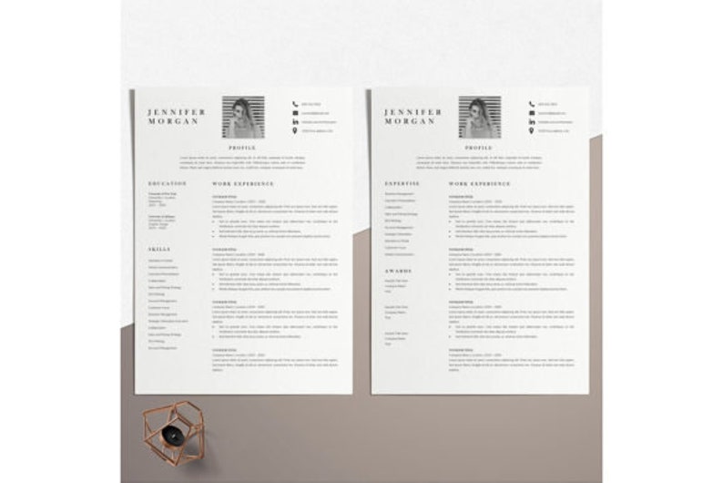 Modern Resume Template Word, CV Resume Template , Resume Template Word ...