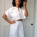 Cargo Crop Top Linen - Etsy