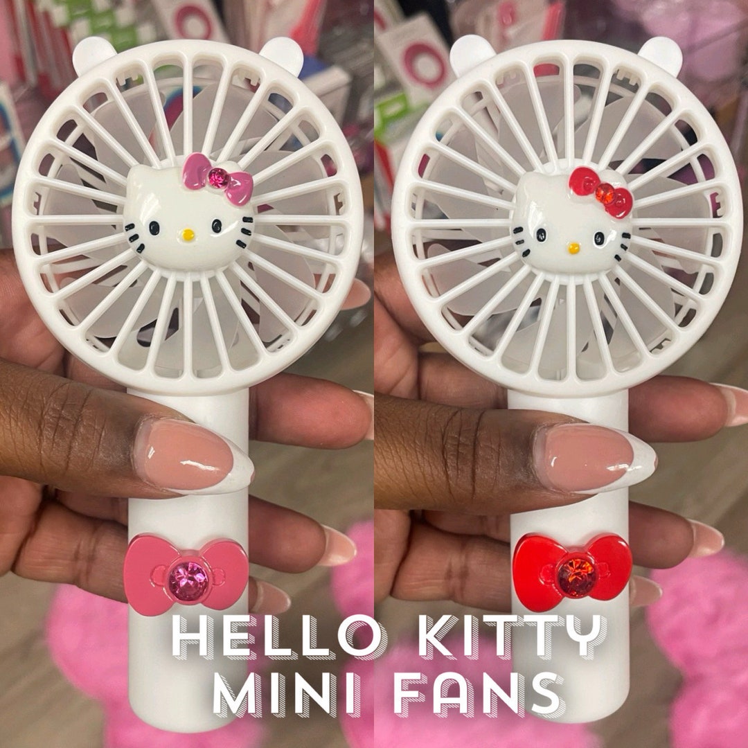 Hello Kitty Fan, Kawaii Fan, Hello Kitty Electric Fan, Electric Lash ...