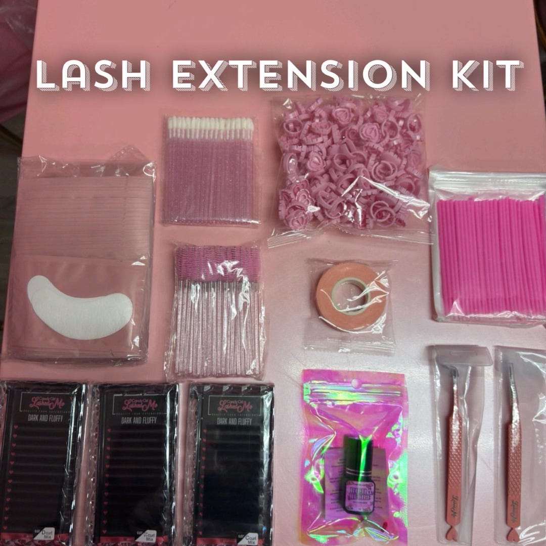 Lash Extension Kit, Lash Training Kit, Lash Kit, Lash Tech Kit, Lash ...