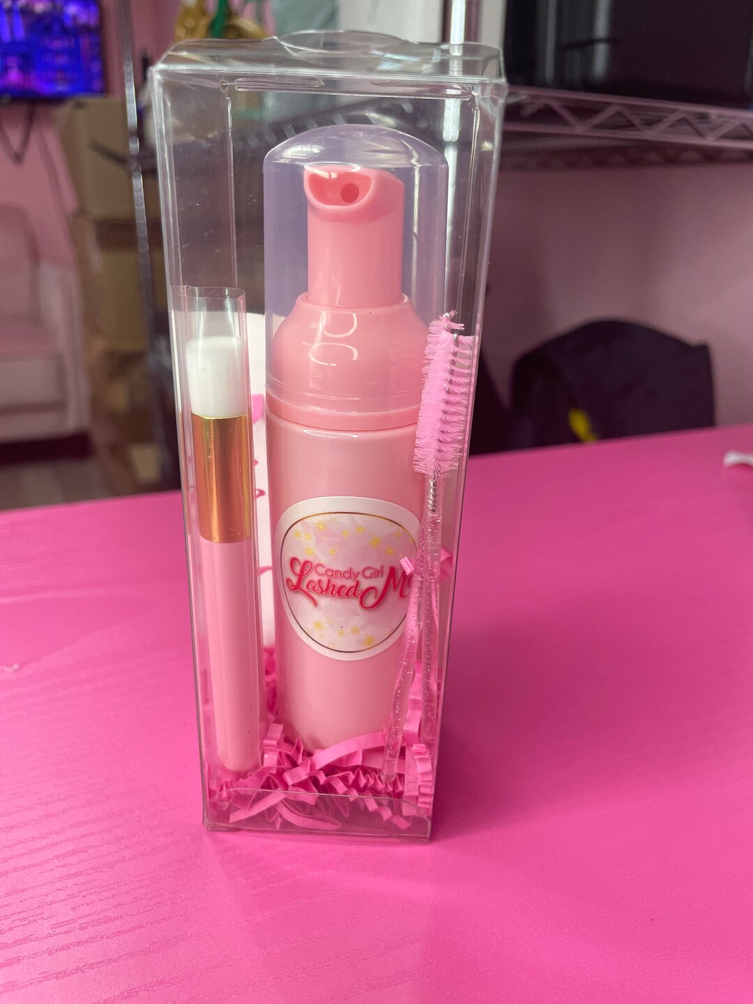 Lash Extension Shampoo Kit, Lash Cleaner Kit, Lash Shampoo, Eyelash ...