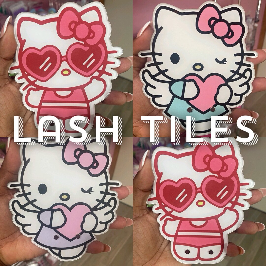 Assorted Lash Tiles, Hello Kitty, Hello Kitty Angel, Hello Kitty ...