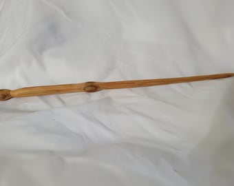 Traditional Cedar Wood Wand Named Aig Am Bheil Cruth Dubhach Na ...