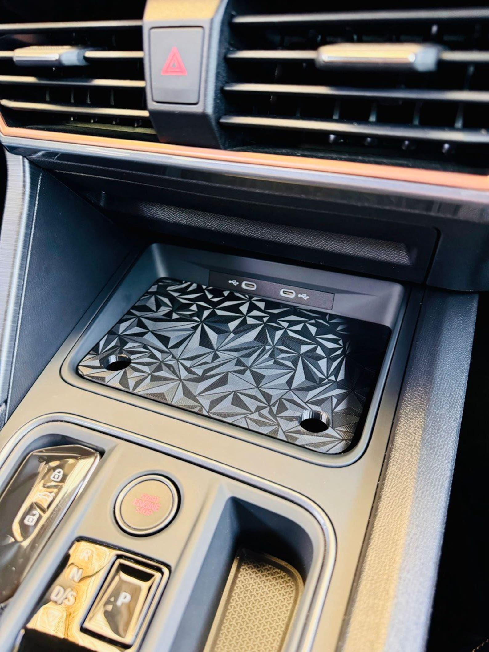 Cupra Formentor & Leon Interior Covers – Cup Holder and Charging Area ...