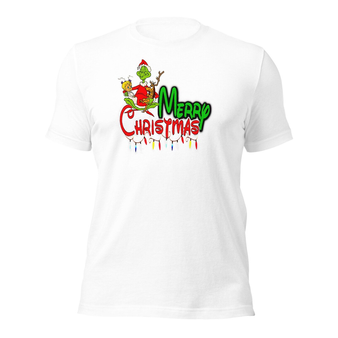 Retro Merry Christmas Grinch T-shirt Holiday Gift Idea - Etsy