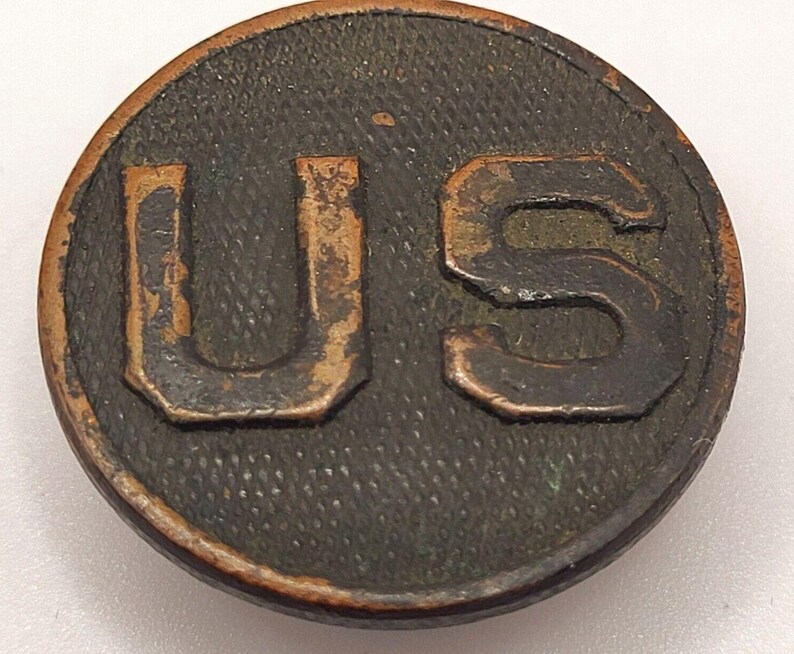 Militaria US WWI Army Enlisted Collar Disk - Etsy