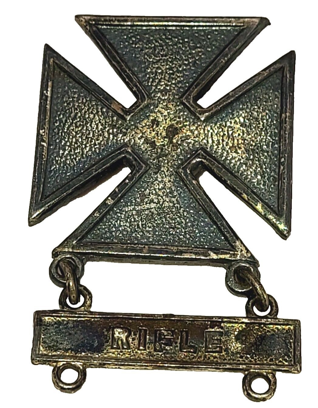 Militaria WWII US Army Iron Cross Marksman Badge With Rifle Bar - Etsy