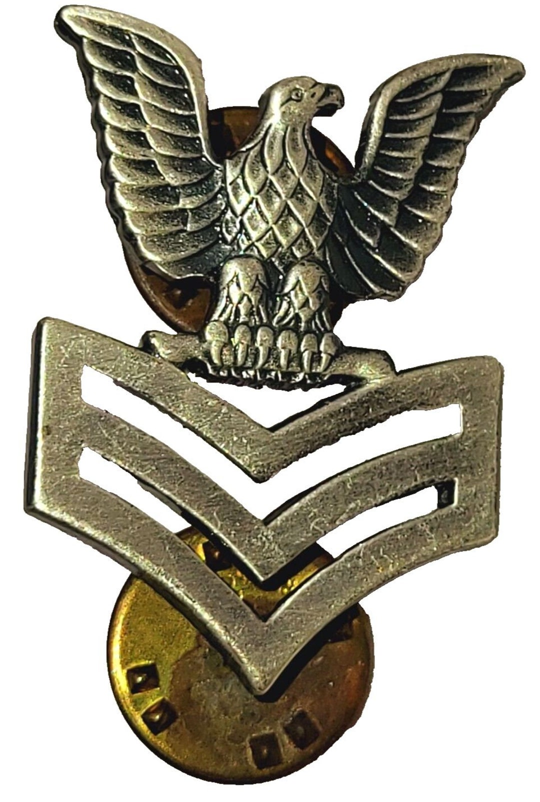 Militaria US USN E-6 Petty Officer Navy Collar Device 1" - Etsy