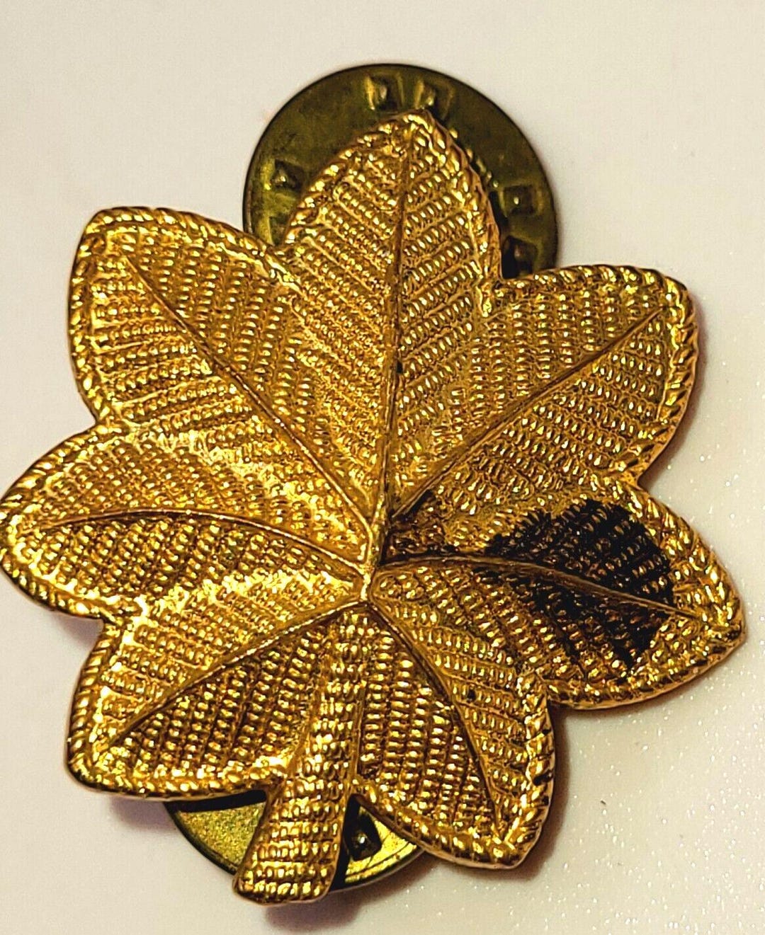 Vintage US Military Major Rank Insignia Gold Tone - Etsy