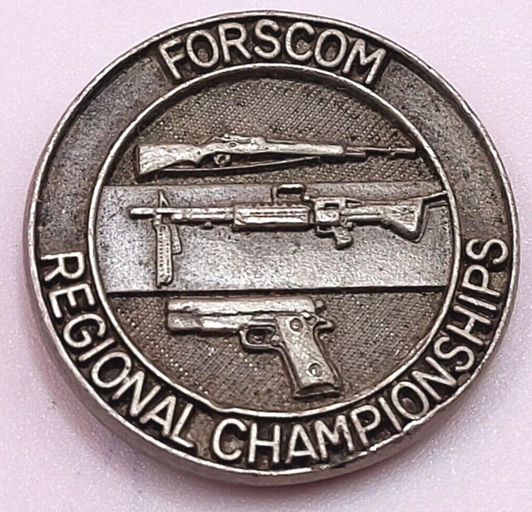 Militaria FORSCOM Regional Championships Pin - Etsy
