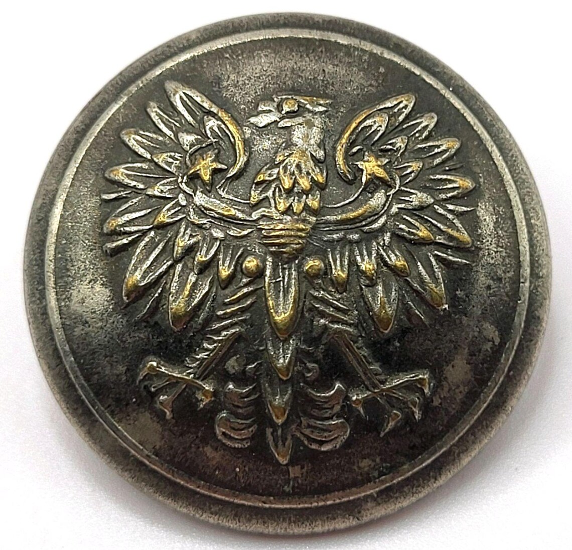 Vintage WWII Polish Army Uniform Button - Etsy