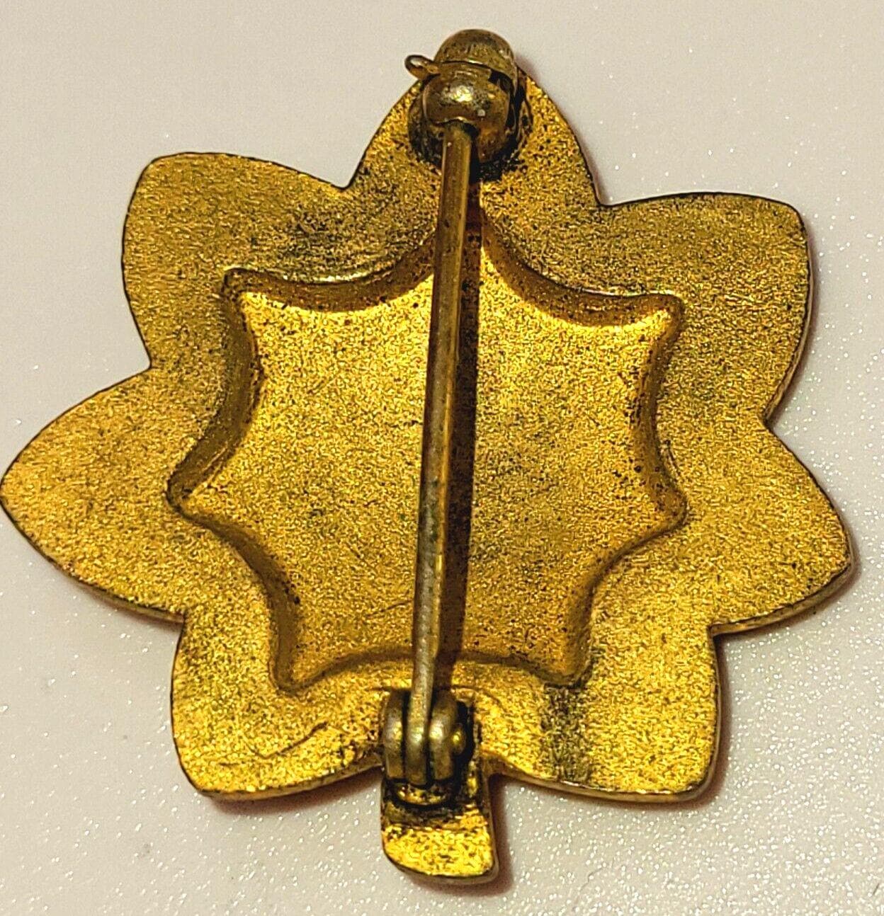 US Major Rank Insignia Pin Gold Tone Militaria - Etsy