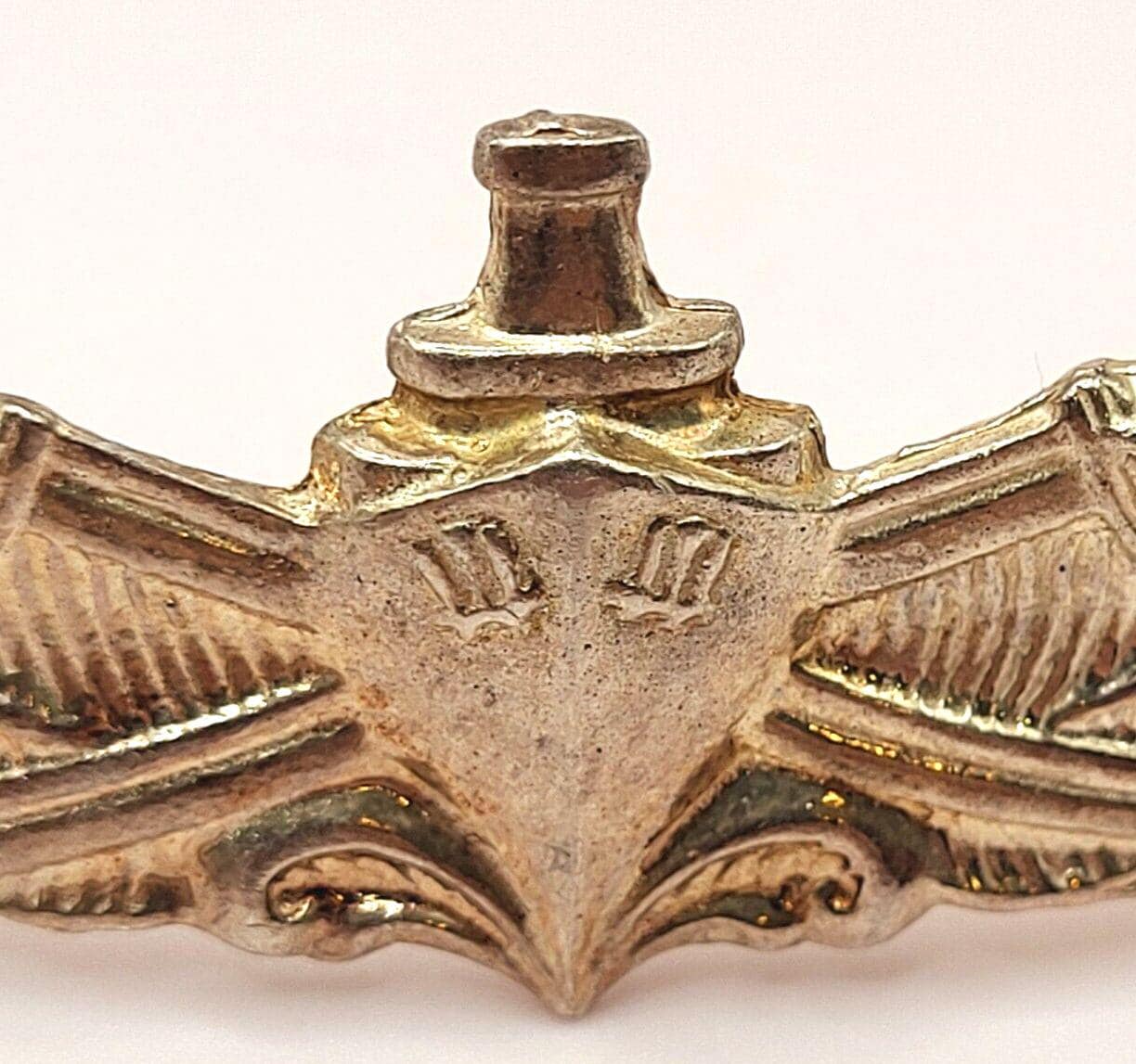 Militaria US Navy Surface Warfare Badge Pin Silver Tone - Etsy