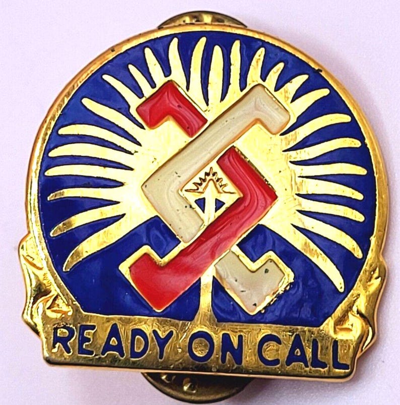 Militaria US Army 120th Army Reserve Command Insignia Pin D-22 Denmark ...