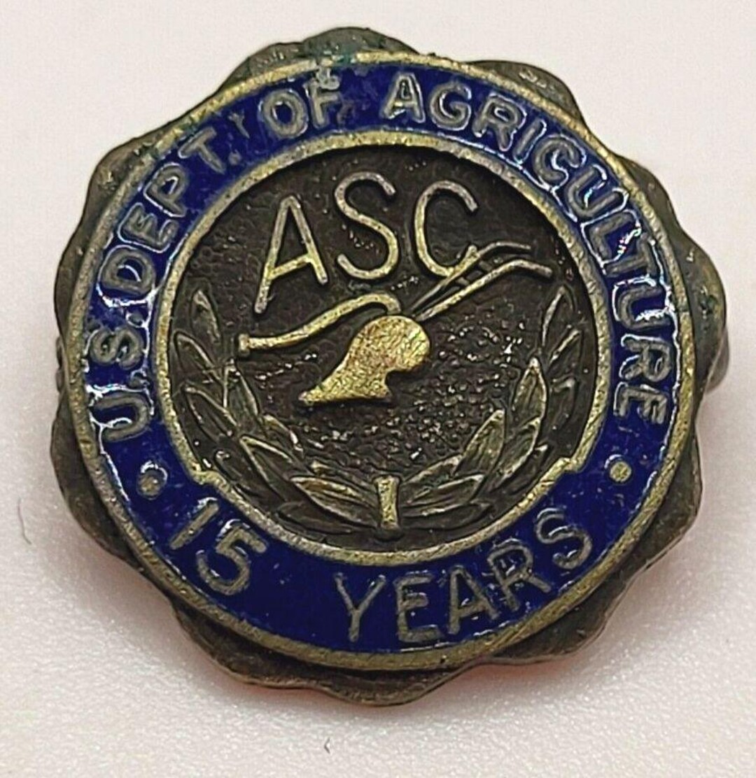 U.S. Dept of Agriculture 15 Year Service Pin ASC - Etsy