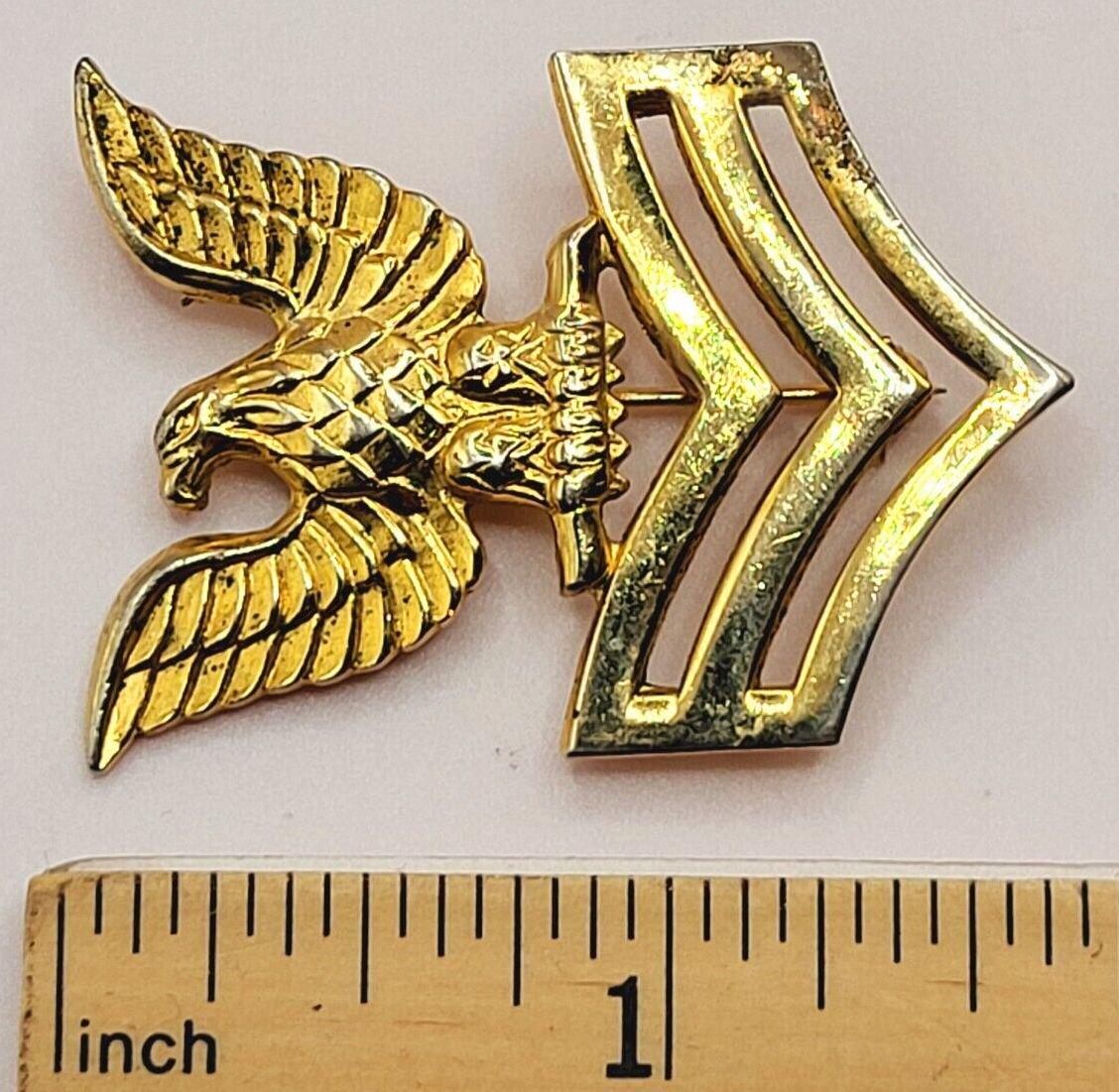 US Navy Petty Officer Insignia Gold Tone Pin Back Gemsco Militaria - Etsy