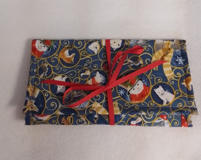 Lilla, 28 Bobbin Tri Fold Floss Buddy - Etsy